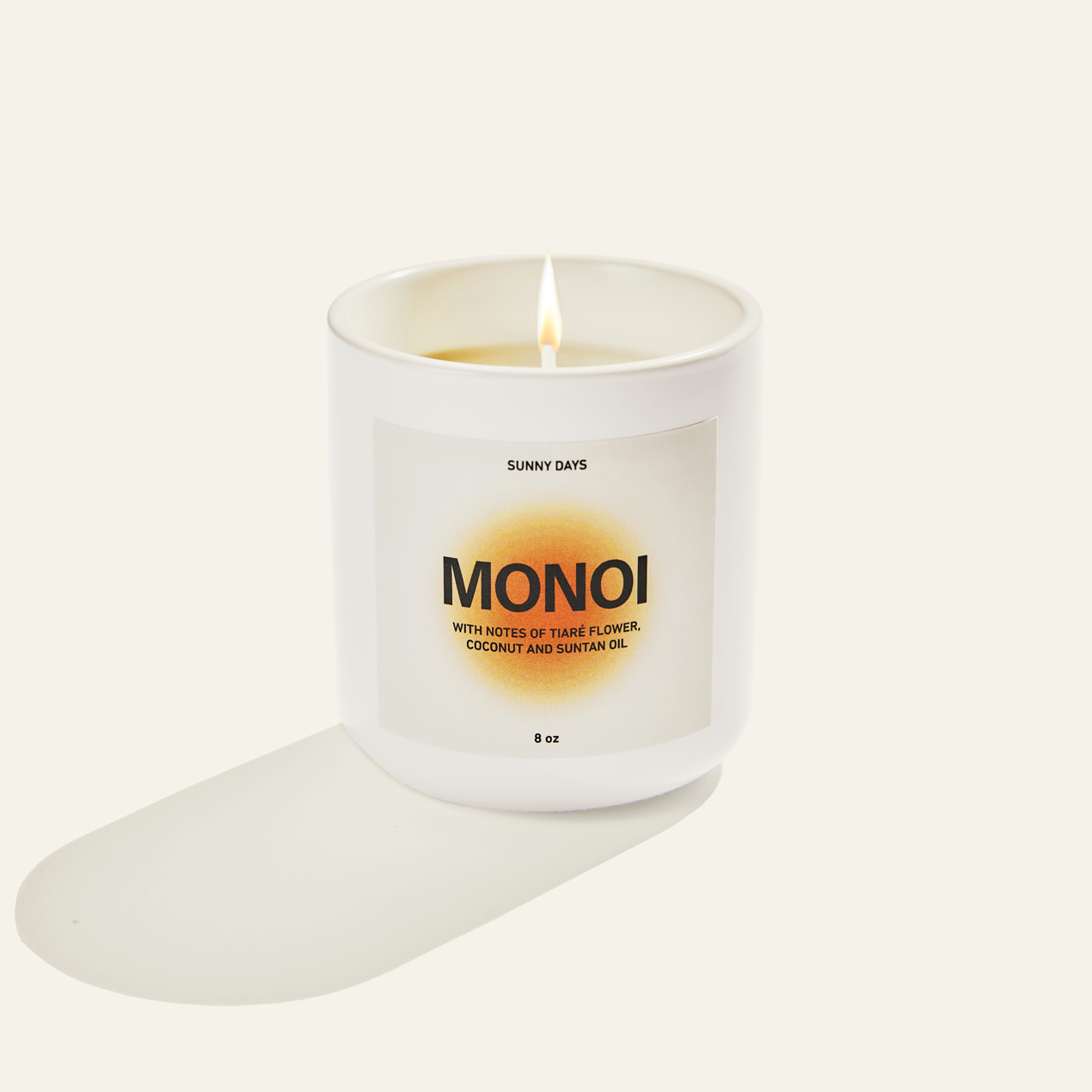 The Monoi Scented Candle – Sunny Days